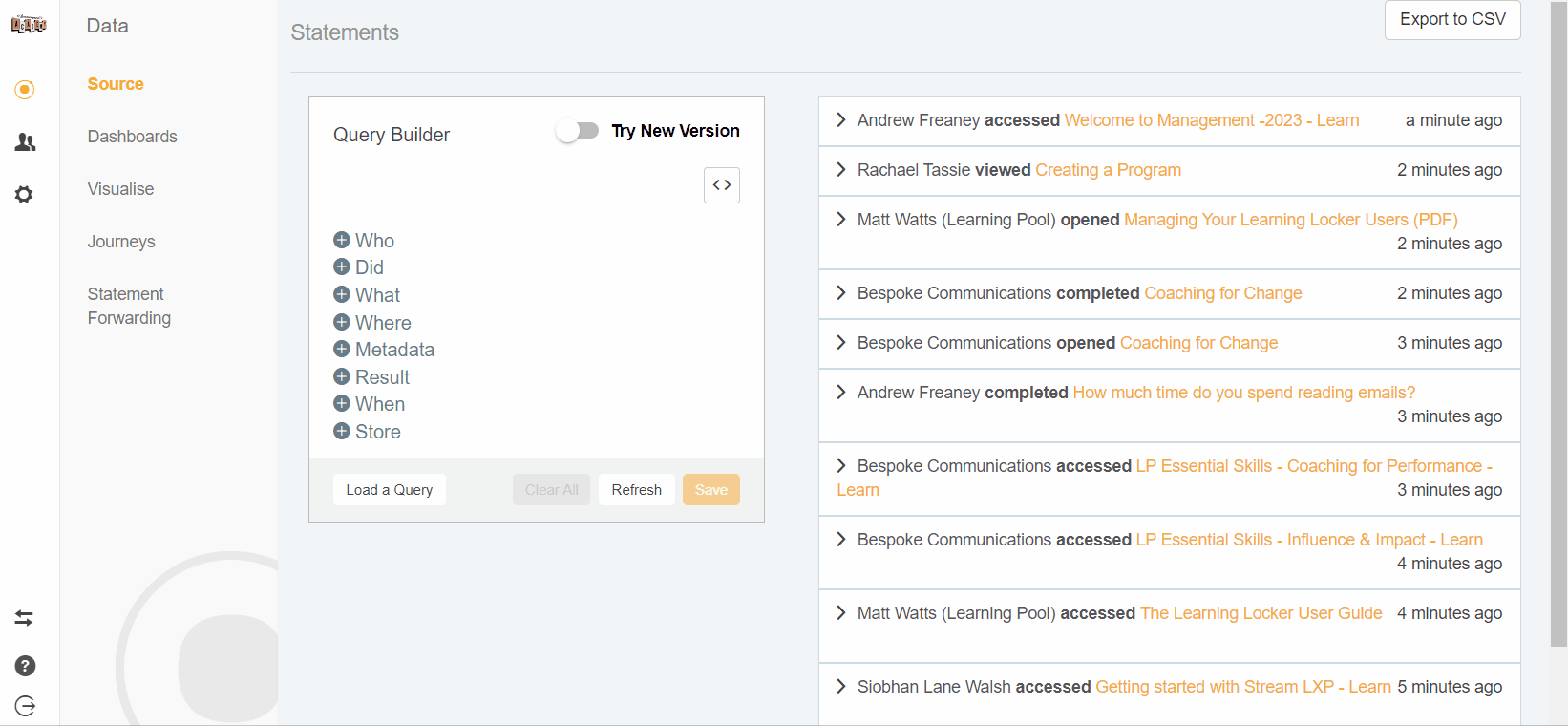 Managing your users – Learning Pool Help Centre