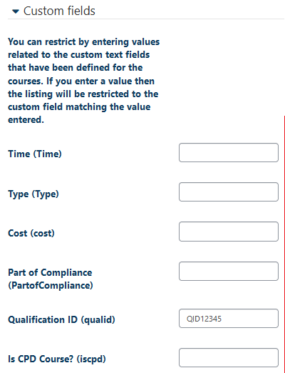 Course list block – Learning Pool Help Centre