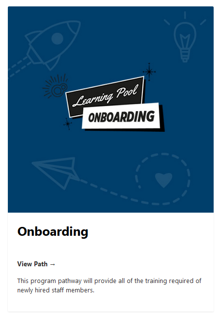 Content collection block – Learning Pool Help Centre